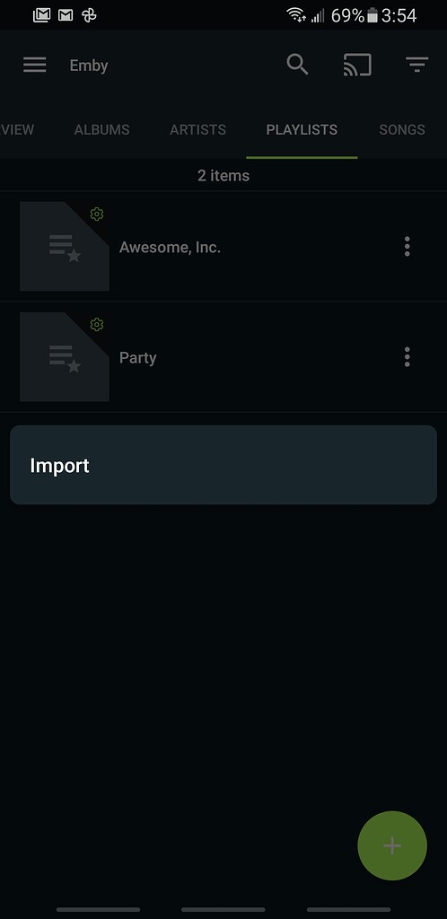 Emby Playlists Don't Import - Solved - Yatse community